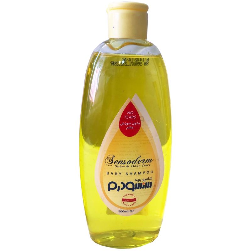 سنسودرم شامپو طلایی 500 میلی - کاشان دارو